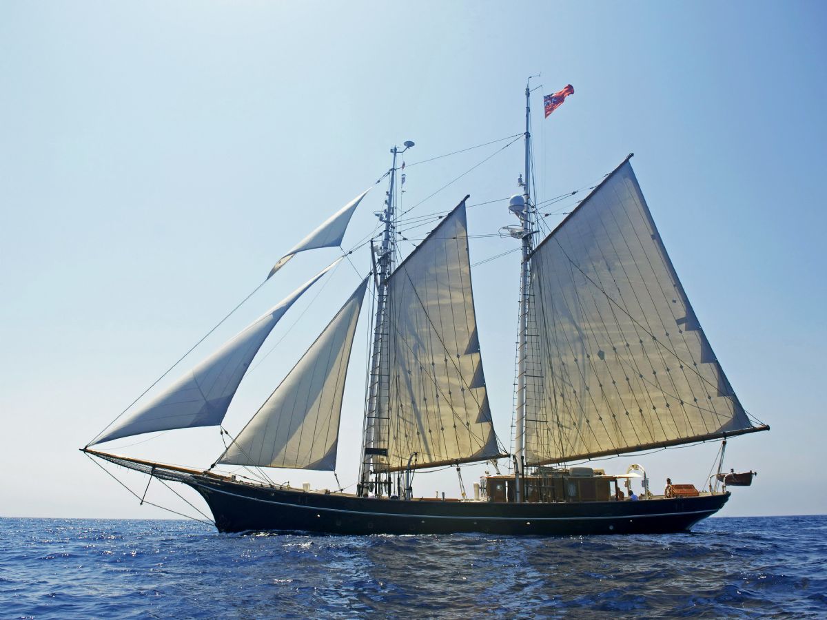 Schooner : J.P. Smit Classic Motorsailer Schooner : Sail Yacht for sale